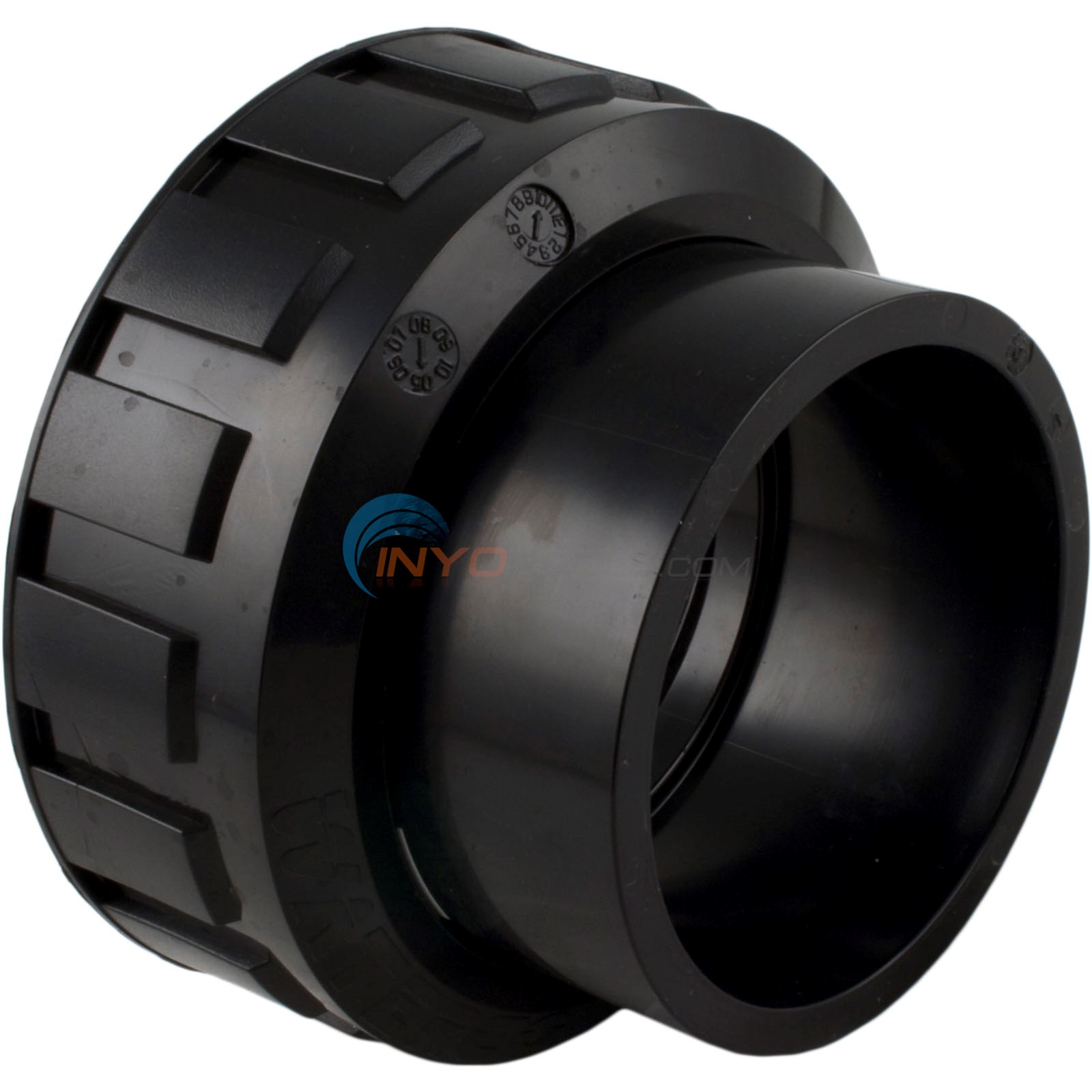 3 Half Union For Pumps (WC634080BLK) - INYOPools.com