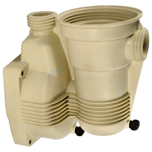 Pentair Pac Fab Pinnacle Pump Housing with Drain Plugs, Almond - (356011) - 356002 - INYOPools.com