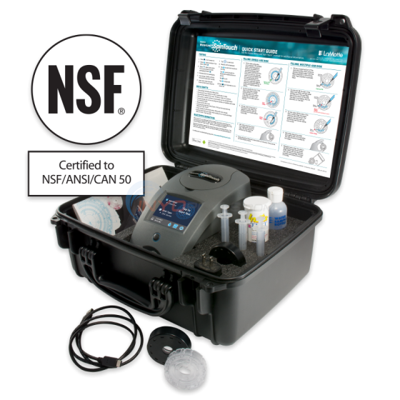 Waterlink Mobile Spin Touch Lab Water Testing with Touch Screen ...