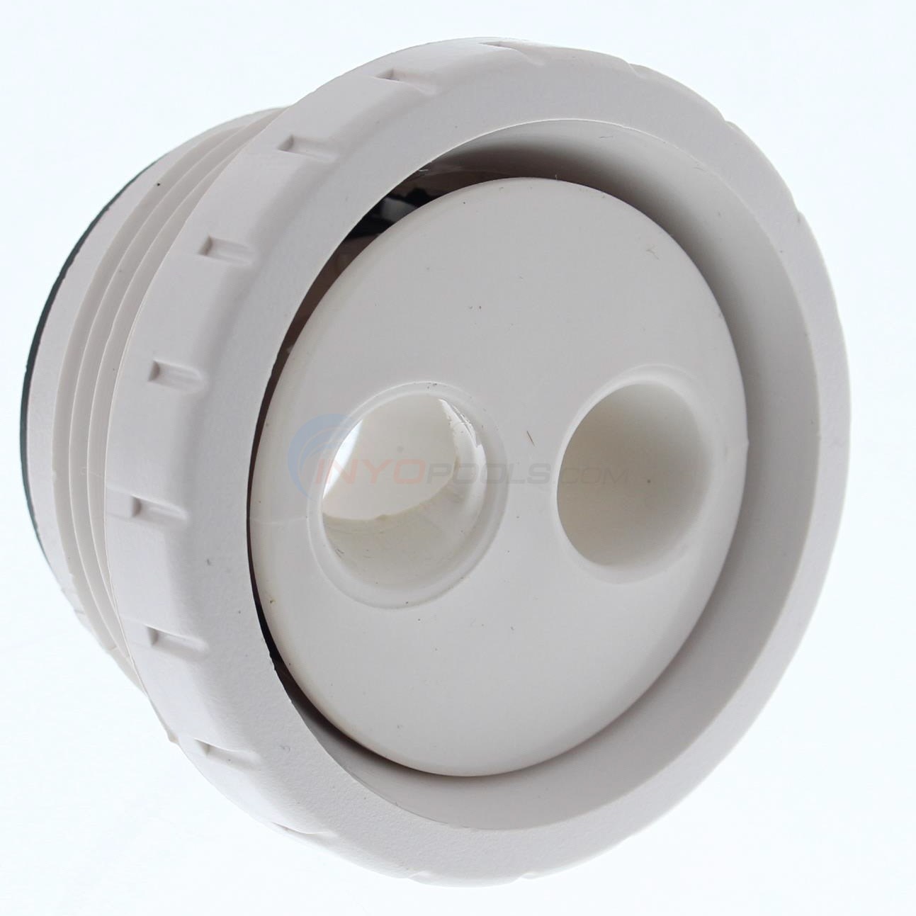 Rotating Eyeball Jet Assembly, 1-1/2" MPT, White - 212-9170 - INYOPools.com