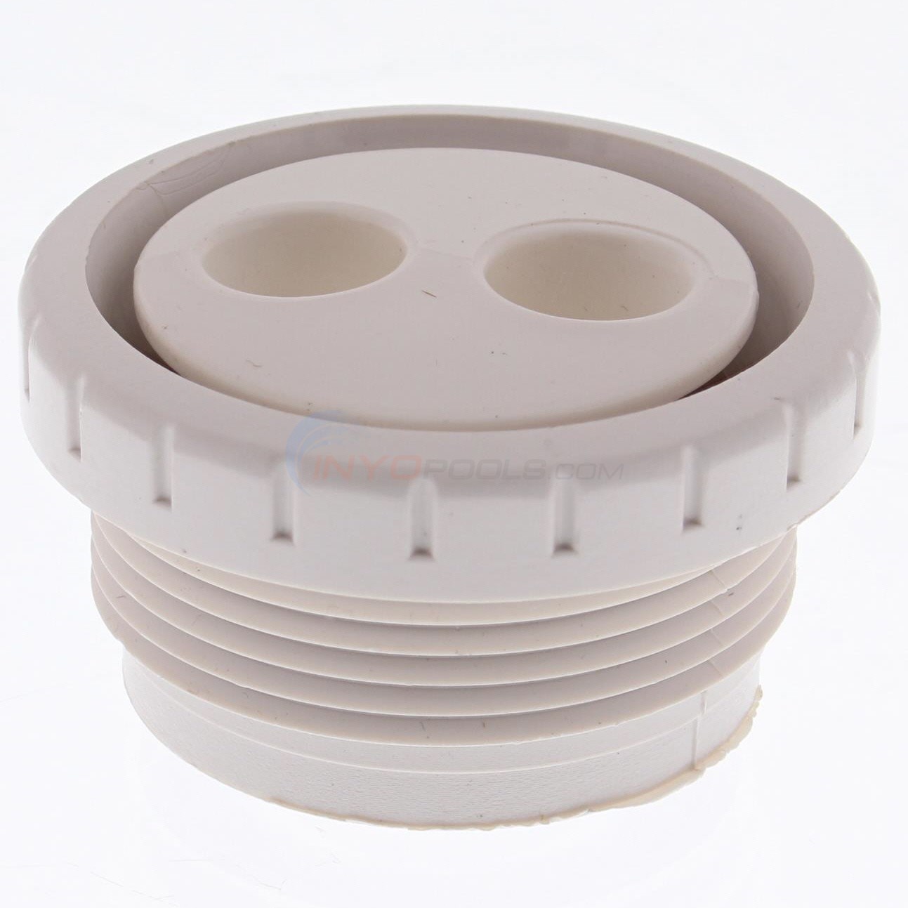 Rotating Eyeball Jet Assembly, 1-1/2" MPT, White - 212-9170 - INYOPools.com