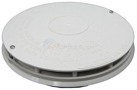 Grate W/frame, Antivortex 8" Wg (07017-0741) - INYOPools.com