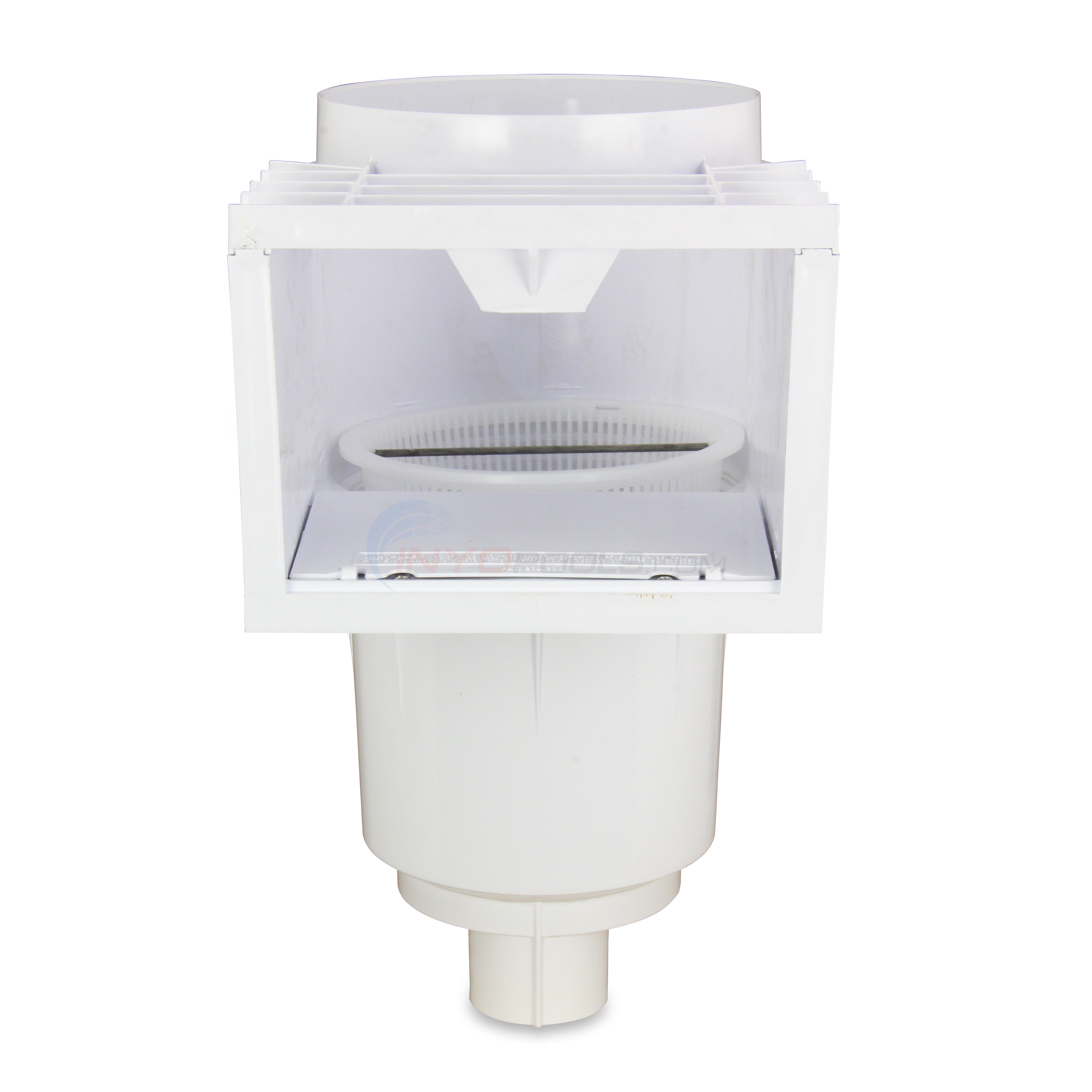 Pentair Sta-Rite SwimQuip U-3 Skimmer, White, 2" NPT, Concrete - 08650 ...