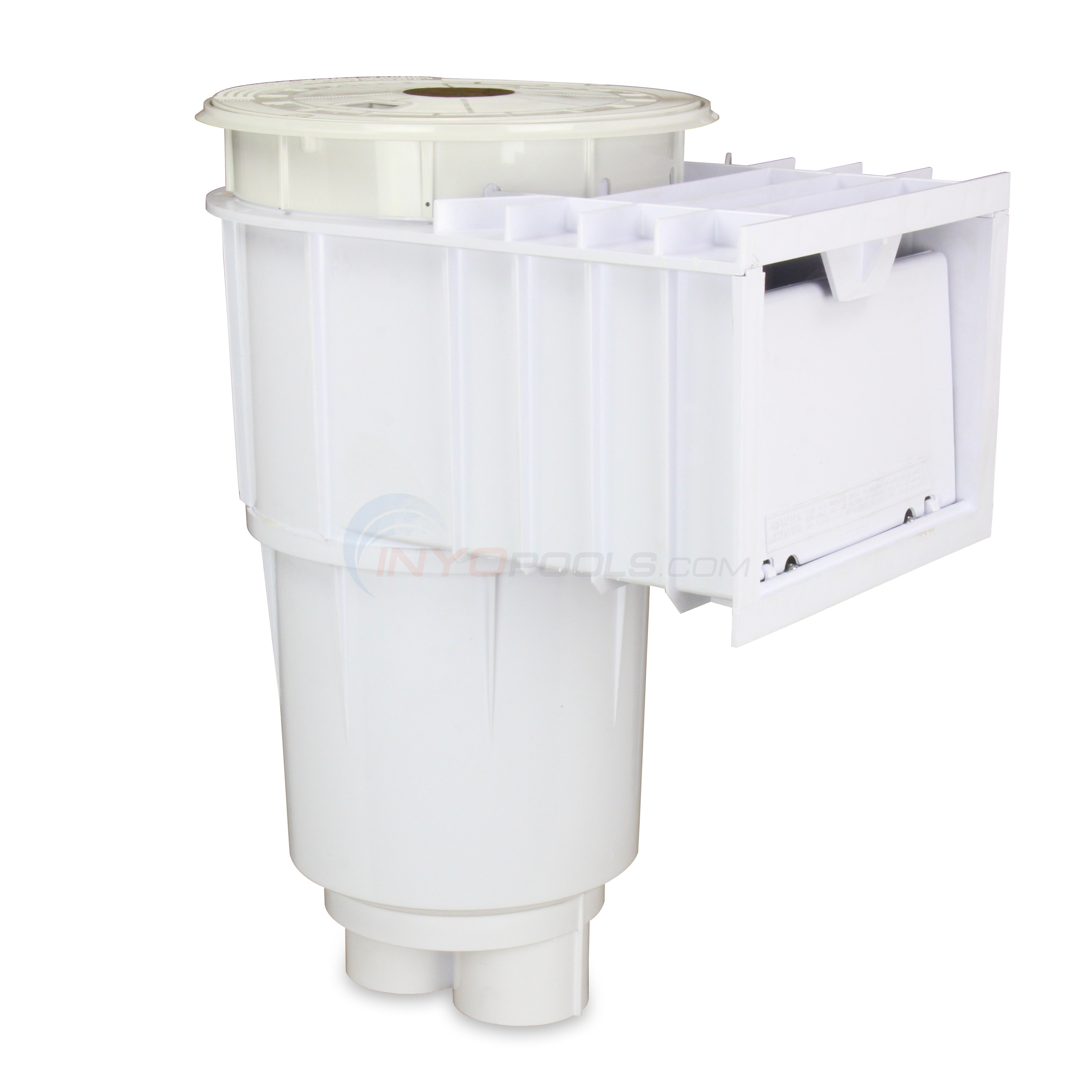 Pentair Sta-Rite SwimQuip U-3 Skimmer, White, 2" NPT, Concrete - 08650 ...