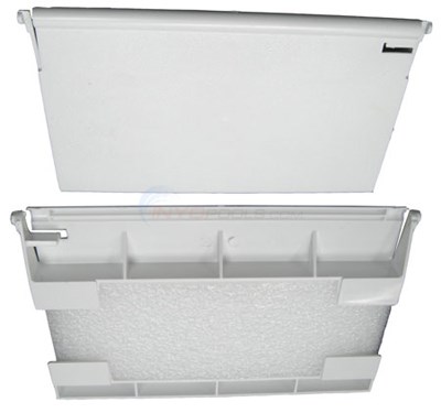 Pentair (PacFab) Bermuda Skimmer Weir Door Assembly, 8-1/2" W - 516252 ...