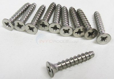 Hayward Screw Set, Long For Face Plate (4042-09) - INYOPools.com