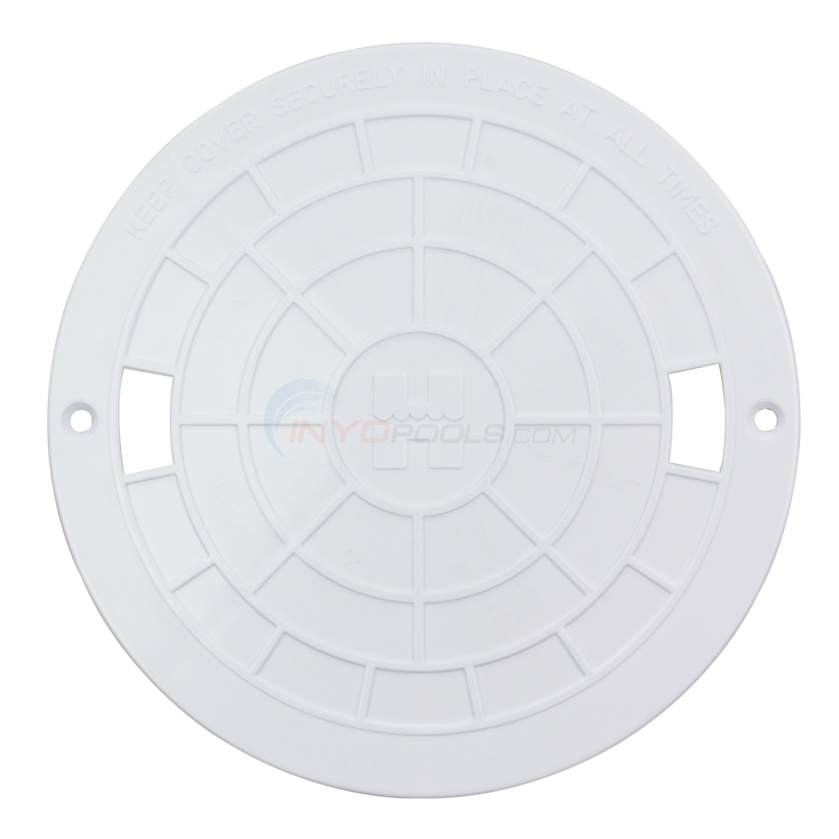 Hayward SP1075 Pool Skimmer Cover, Round, 8-3/4" OD, White - SPX1075C1 ...