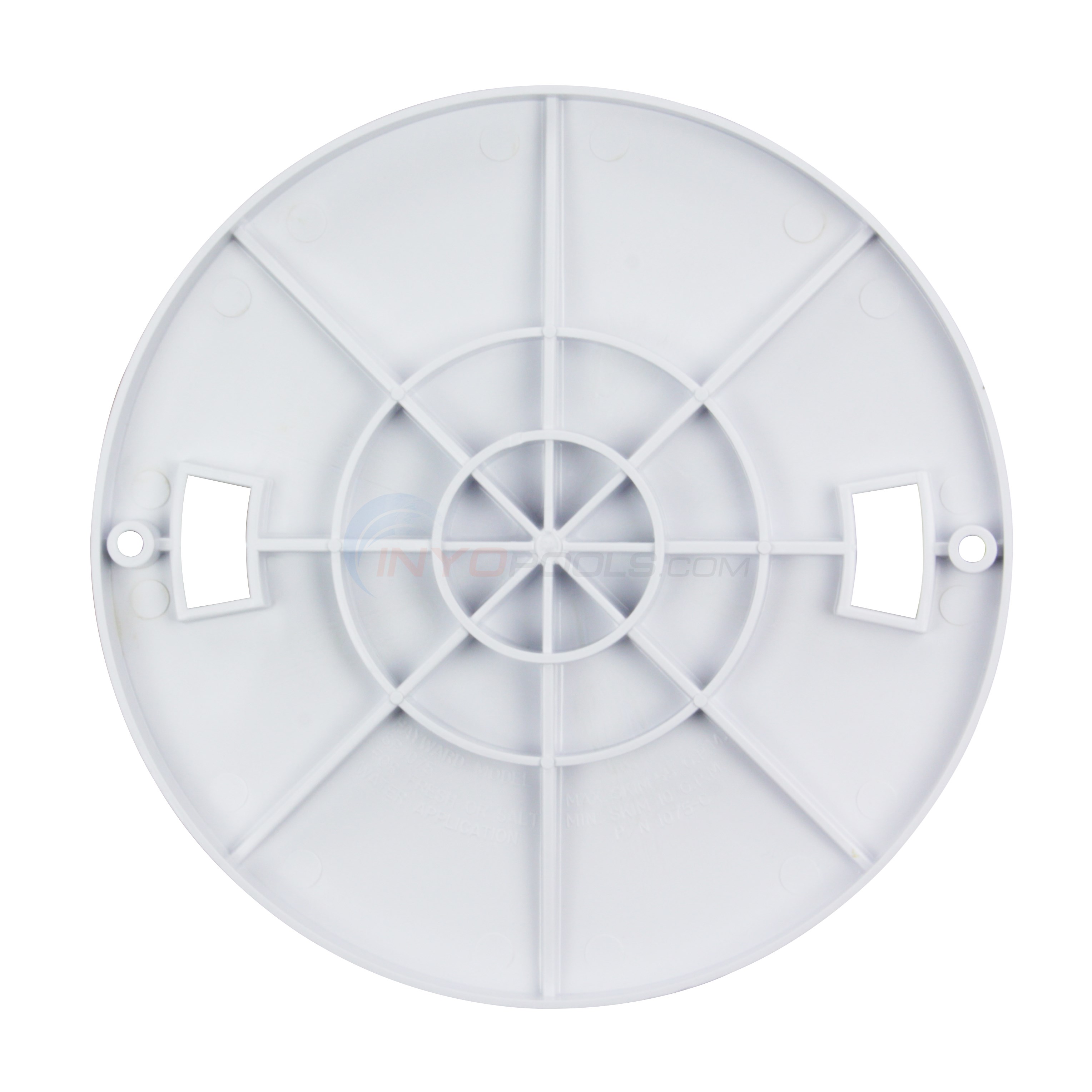 Hayward SP1075 Pool Skimmer Cover, Round, 8-3/4" OD, White - SPX1075C1 ...
