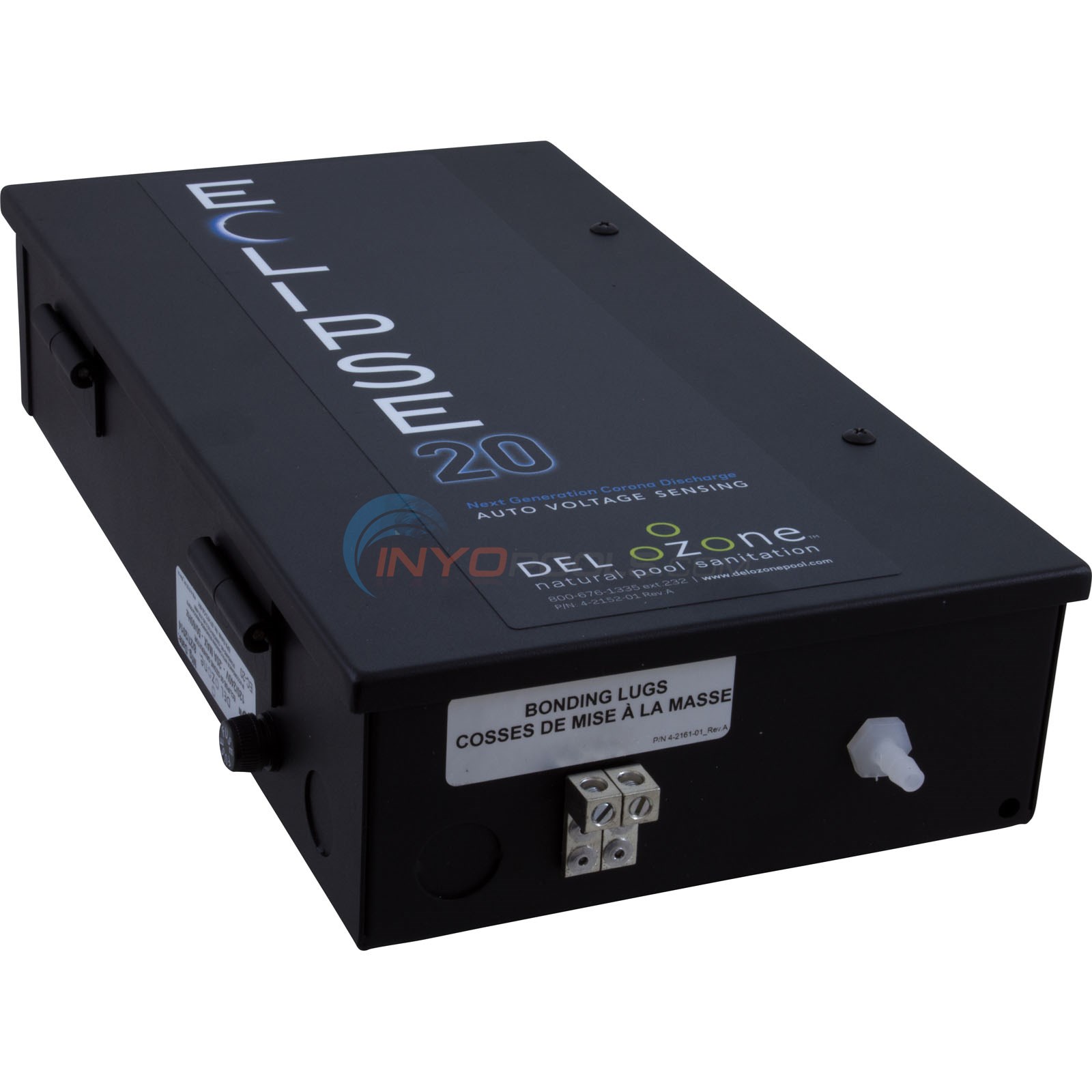 DEL Ozone 50 Corona Discharge Ozonator, Eclipse 20, 115v/230v, 15,000 ...