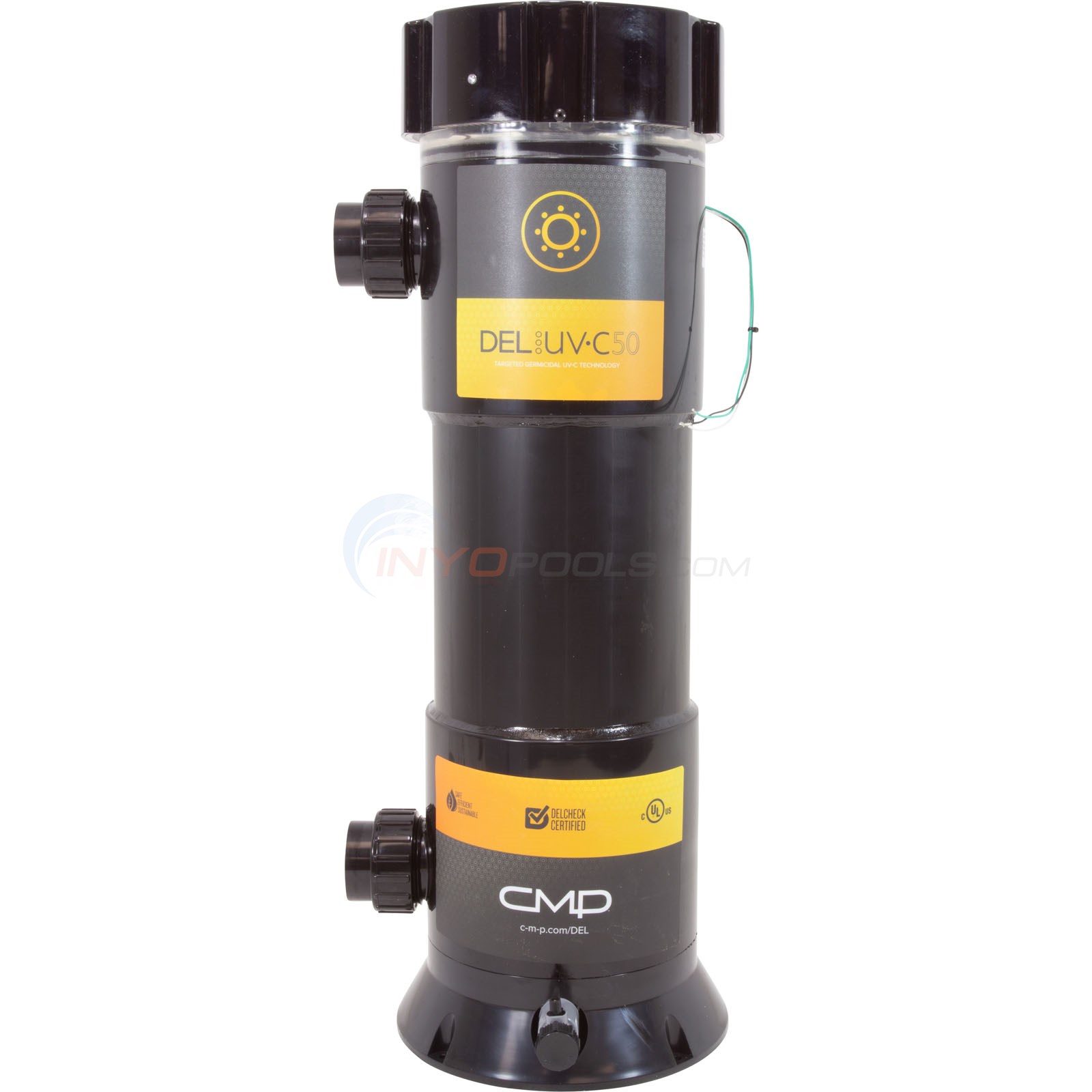 DEL UV-C 50 Sanitizer for Pools Up to 50,000 Gallons, 120/240 Volts ...