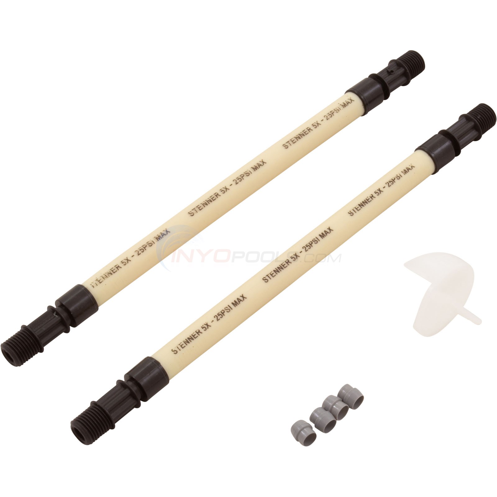 Stenner #5 Pump Tube Assembly w/Ends 45-5 (pkg 2) (uccp205) - INYOPools.com