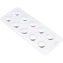 Buffer Tabs, Solaxx SafeDip, ph, 1 Strip of 10 Tabs - INYOPools.com