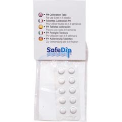 Buffer Tabs, Solaxx SafeDip, ph, 1 Strip of 10 Tabs - INYOPools.com