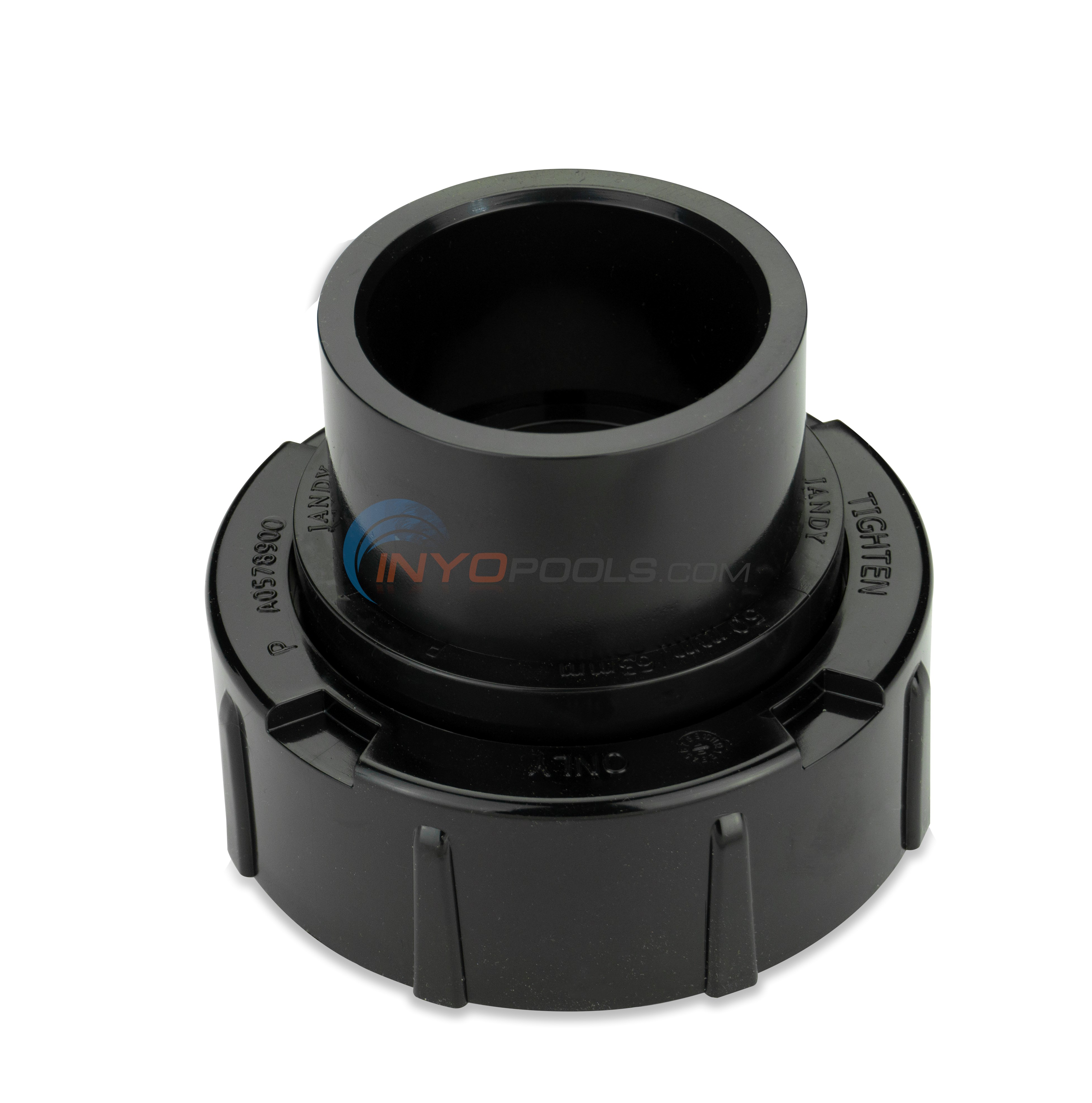 Jandy CS Filter Adapter Unions, 1-1/2" Slip with Cap, Kit of 3 ...