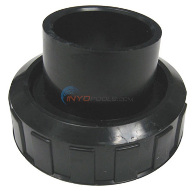 Waterco Half Union, 2" SLIP, 2.5" SPG - 63406550BLK - INYOPools.com