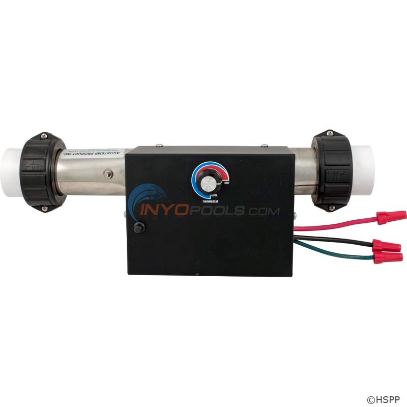Heater, Flow Thru W/ Enclosure 13" 240v (20-08421) - INYOPools.com