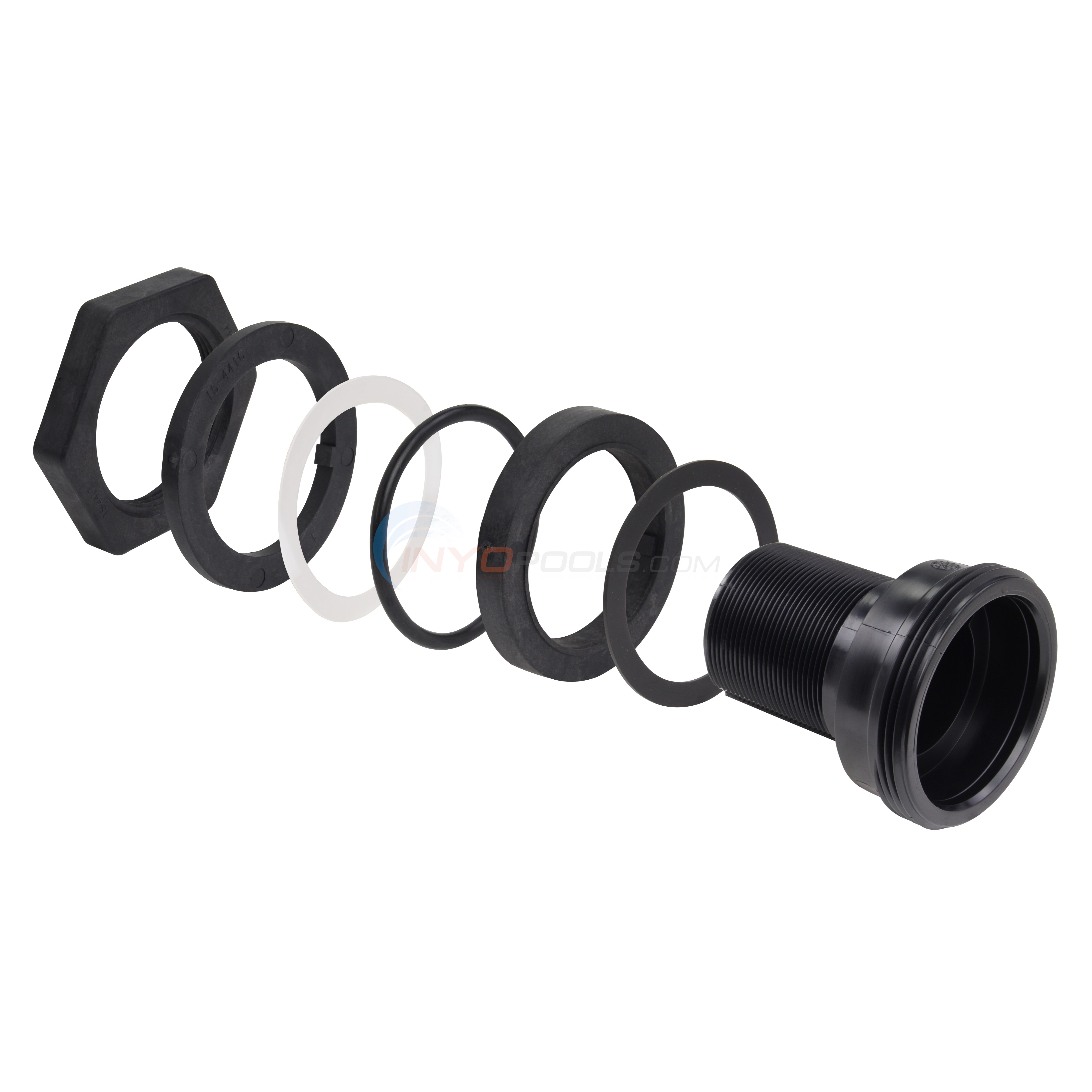 Pentair Bulkhead Assembly Kit for Triton II Sand Filters - 154714 ...