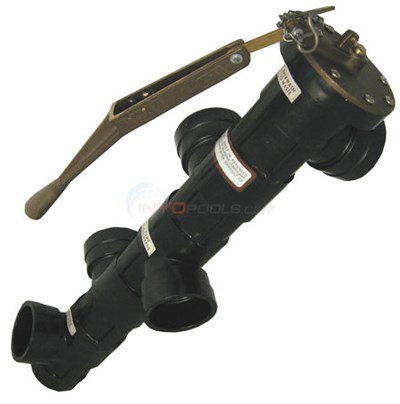 Push Pull Valve, Baker, Pre-assembled (30b0001) - 4641A - INYOPools.com