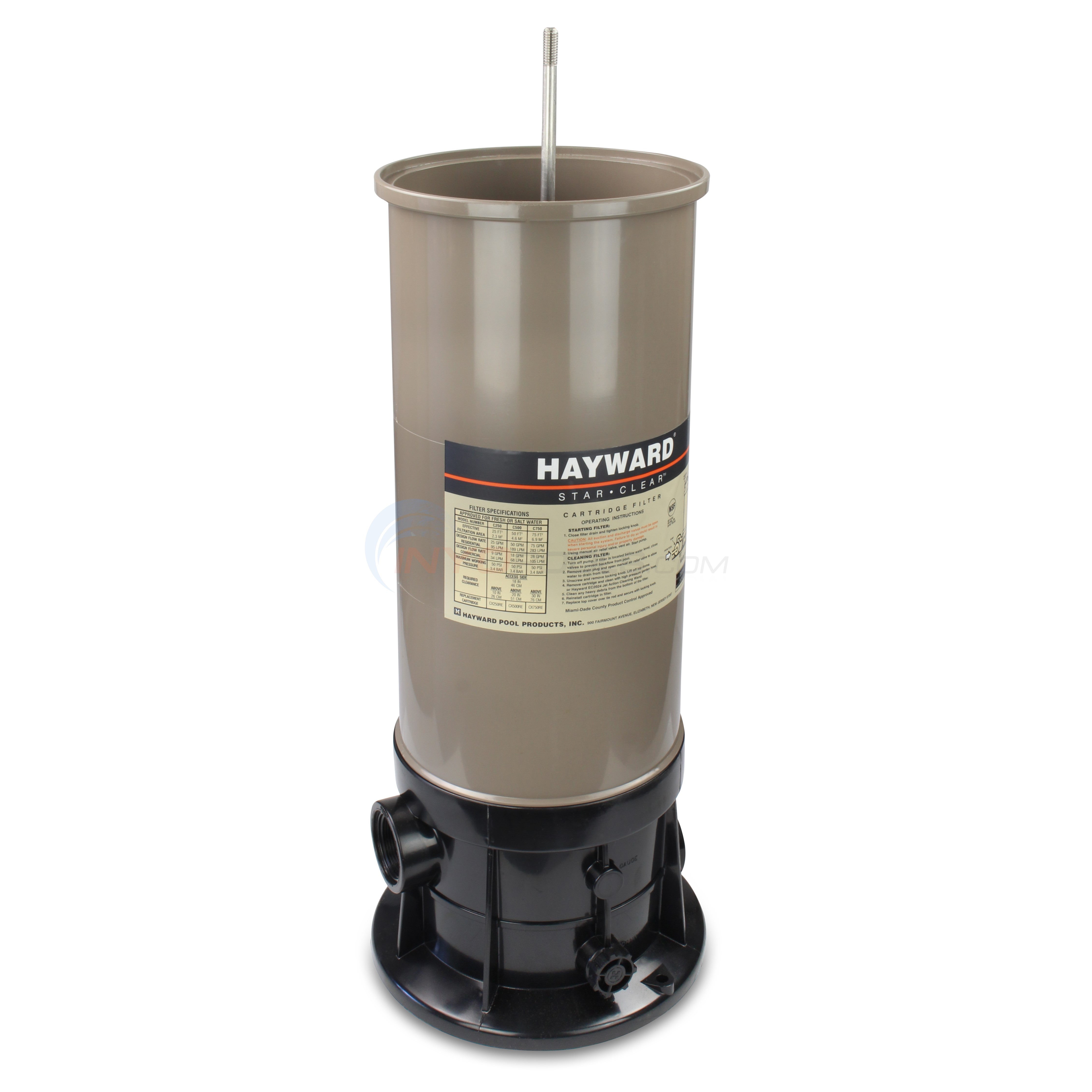 Hayward Filter Tank Body C-500 (cx500aa1) - INYOPools.com