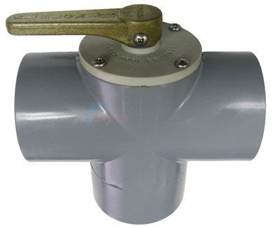 Pentair Valve, Ortega 2" Pvc 3 Port (010632) - INYOPools.com