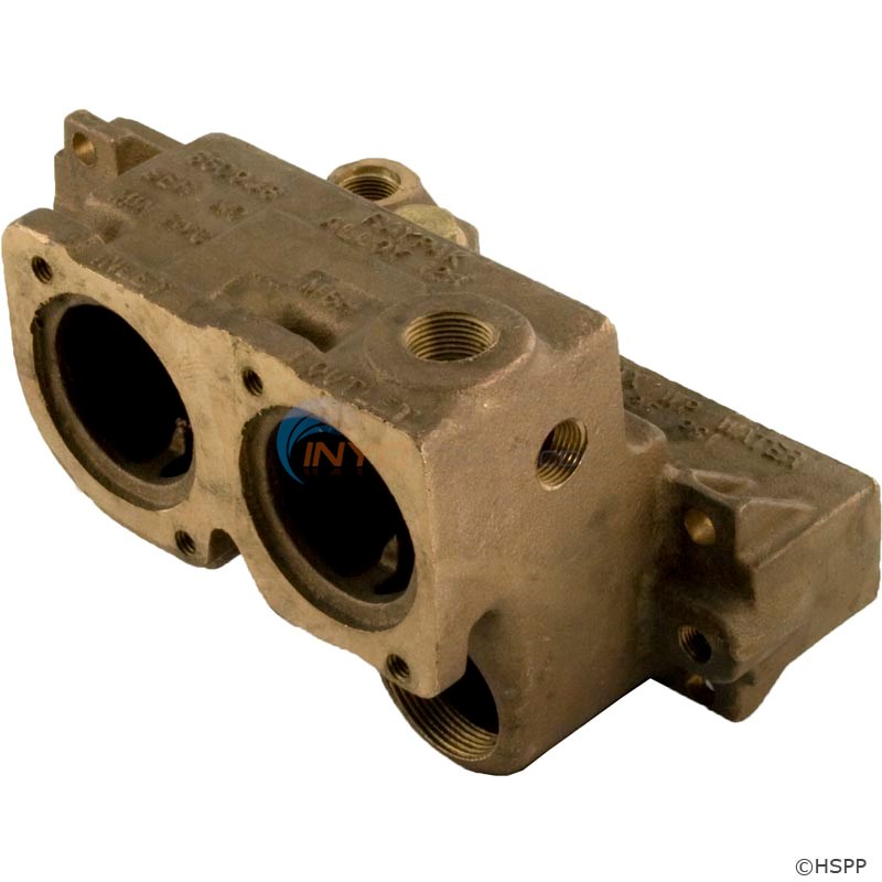 Raypak Header, Inlet/outlet (br) (003760f) - INYOPools.com