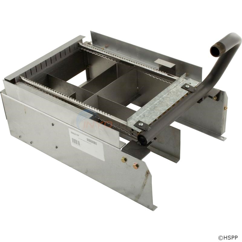 Raypak Burner Tray W/manifold W/o Burners 185 (005217f) - INYOPools.com