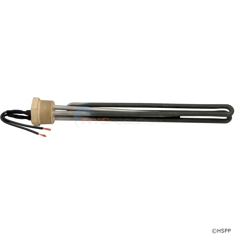 Element 5.5KW, 1-1/4"THD, Prewired 1/4" T-Wells (876555002) - INYOPools.com