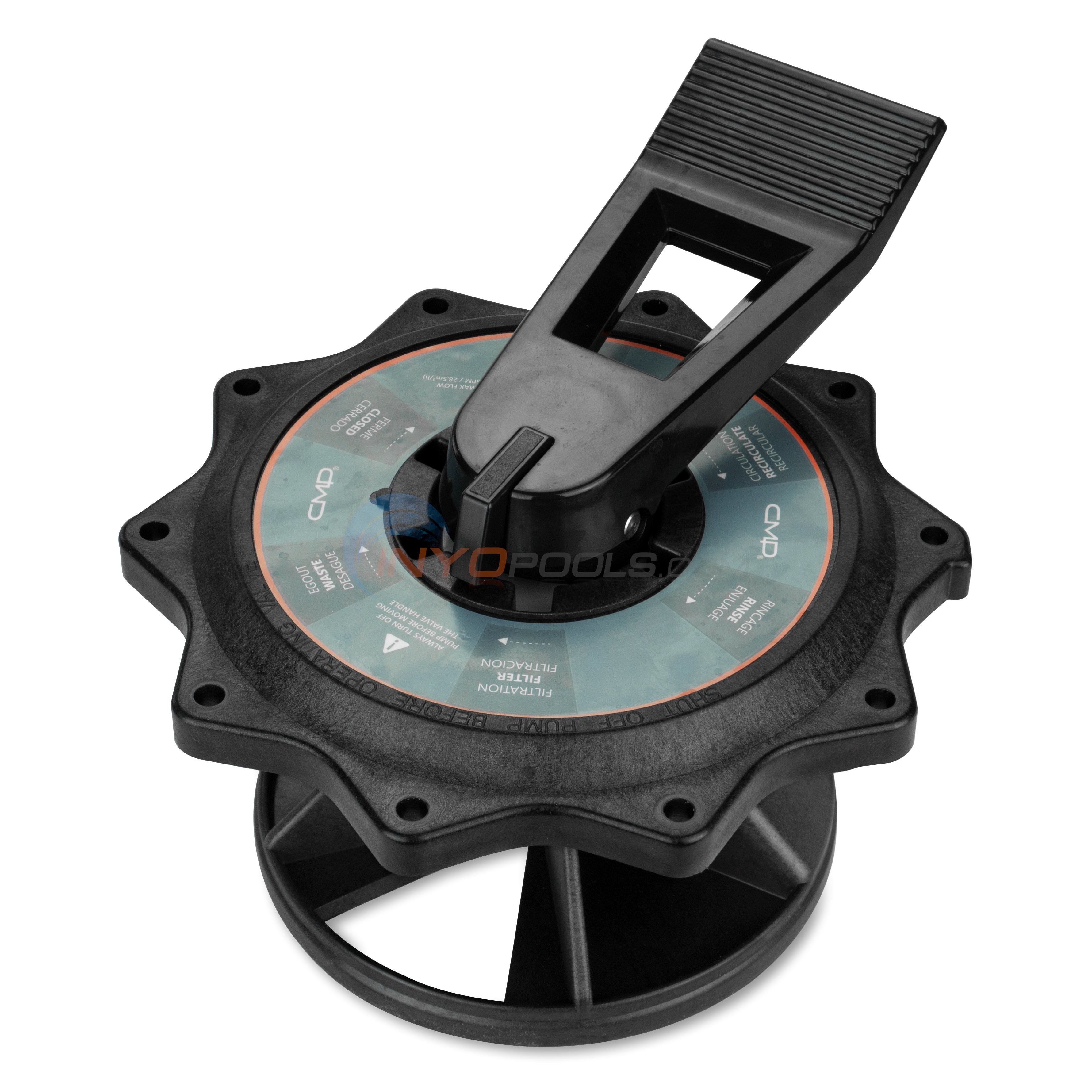 CMP Multi-Port Valve Top Half Assembly Kit, Compatible with Hayward ...