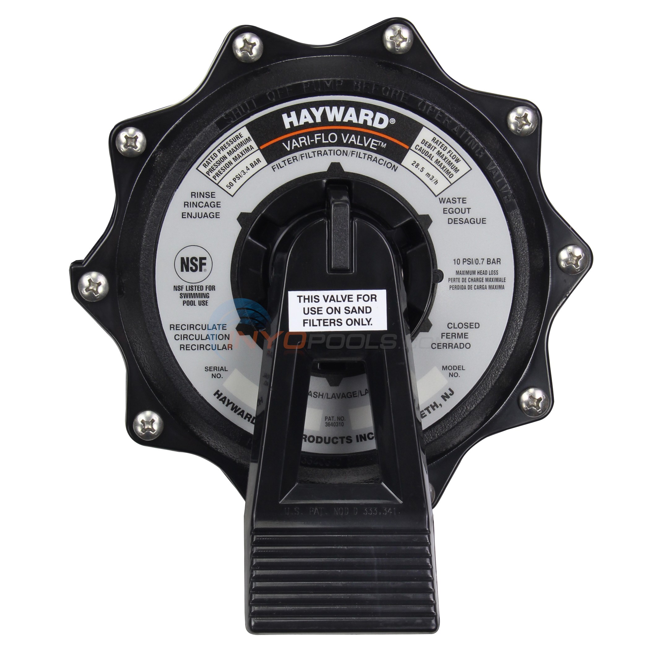 Hayward Valve Assembly, 2" (spx0715x32) - INYOPools.com