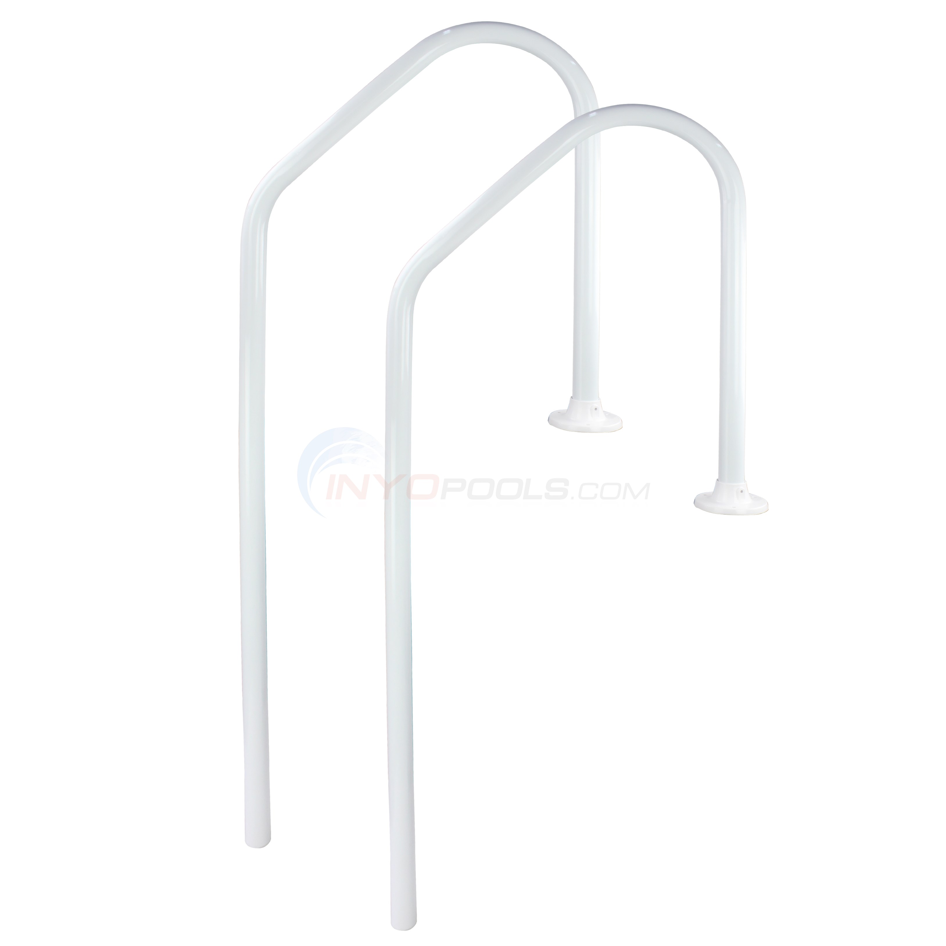Aluminium dual handrail kit (includes hardware kit) - INYOPools.com