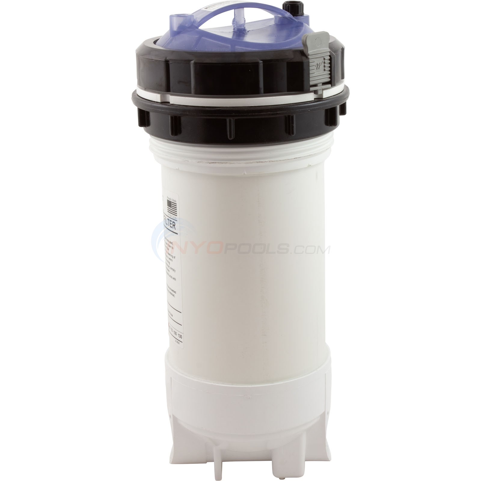 Waterway 50 Sq. Ft Top Load Cartridge Filter, 2" Plumbing - 502-5050 ...