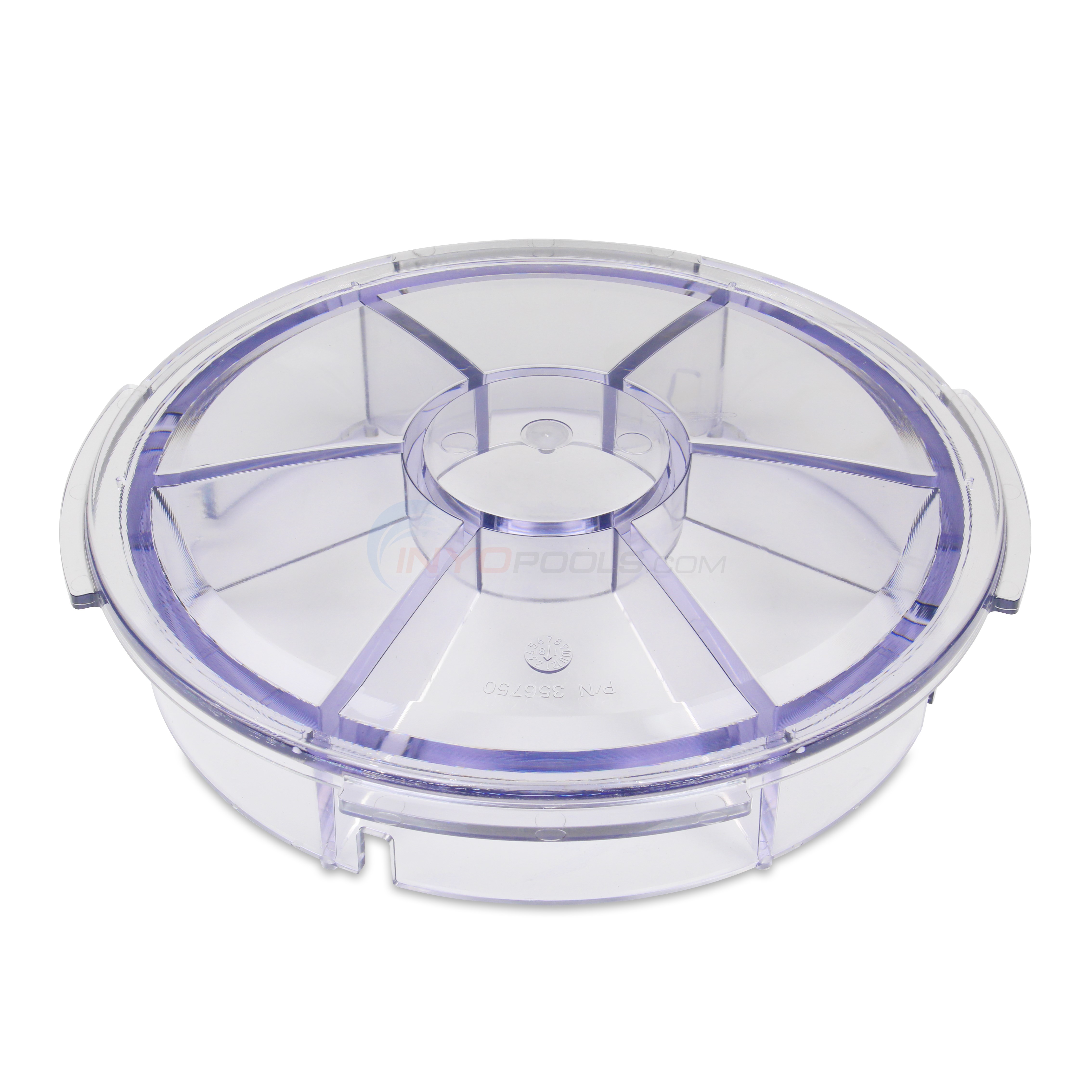 Pentair EQ Series Strainer Lid, Clear - 356750 - INYOPools.com