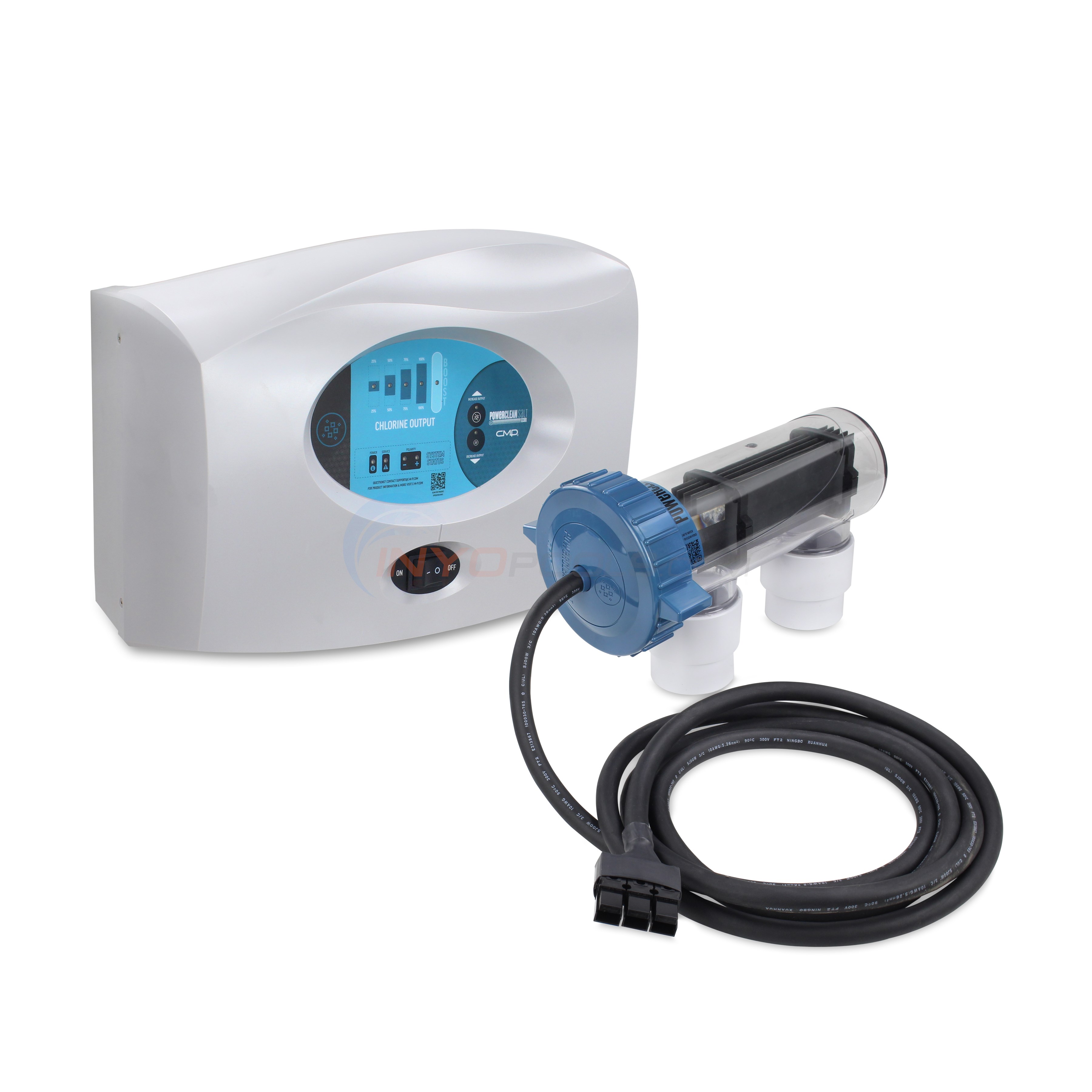 In Ground Pool Salt System 40,000 Gallons - Wave Series - INYOPools.com