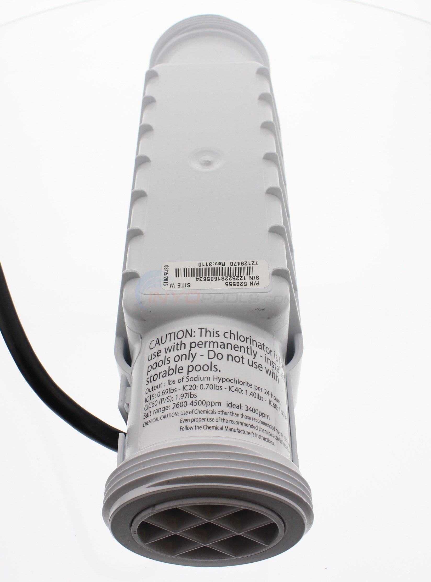 Pentair® IntelliChlor® IC40 Salt Cell - EC-520555 (Discontinued ...