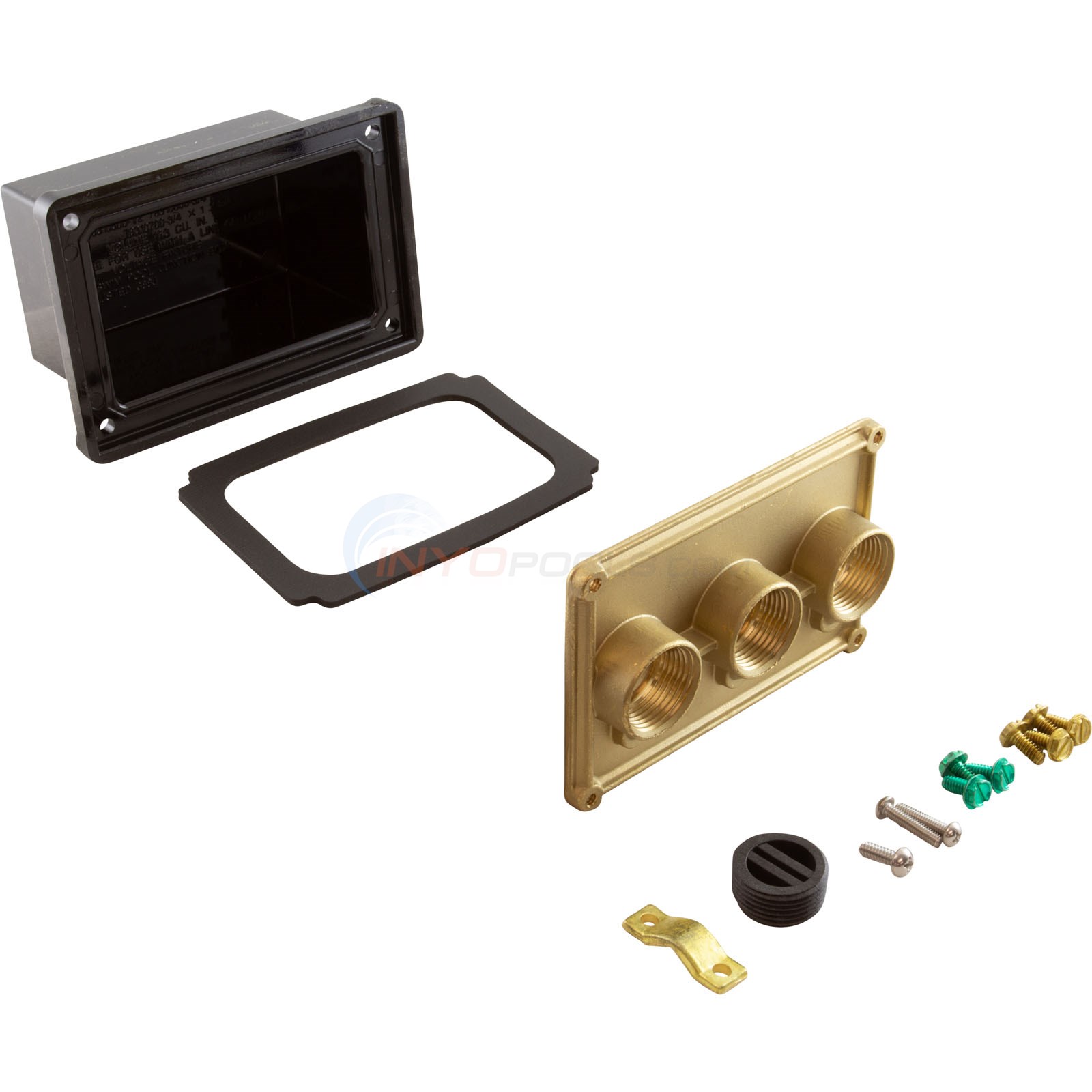 Pentair Junction Box, (3) 3/4" Ports (78310600) - INYOPools.com