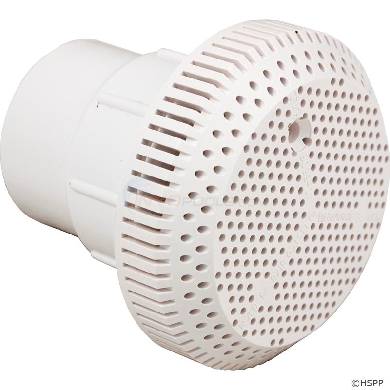 Suction, Wall Assy W/grate (10-6100) - 10-6800WHT - INYOPools.com