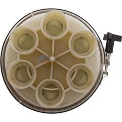 6 Port, Top Feed, 1 1/2" Complete Valve _540357 - INYOPools.com