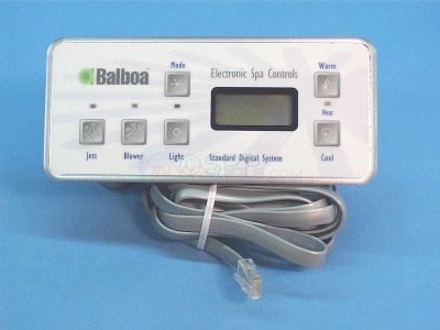 Spa Side, 6 Btn, w/10 Cord, Balboa - 54157 - INYOPools.com
