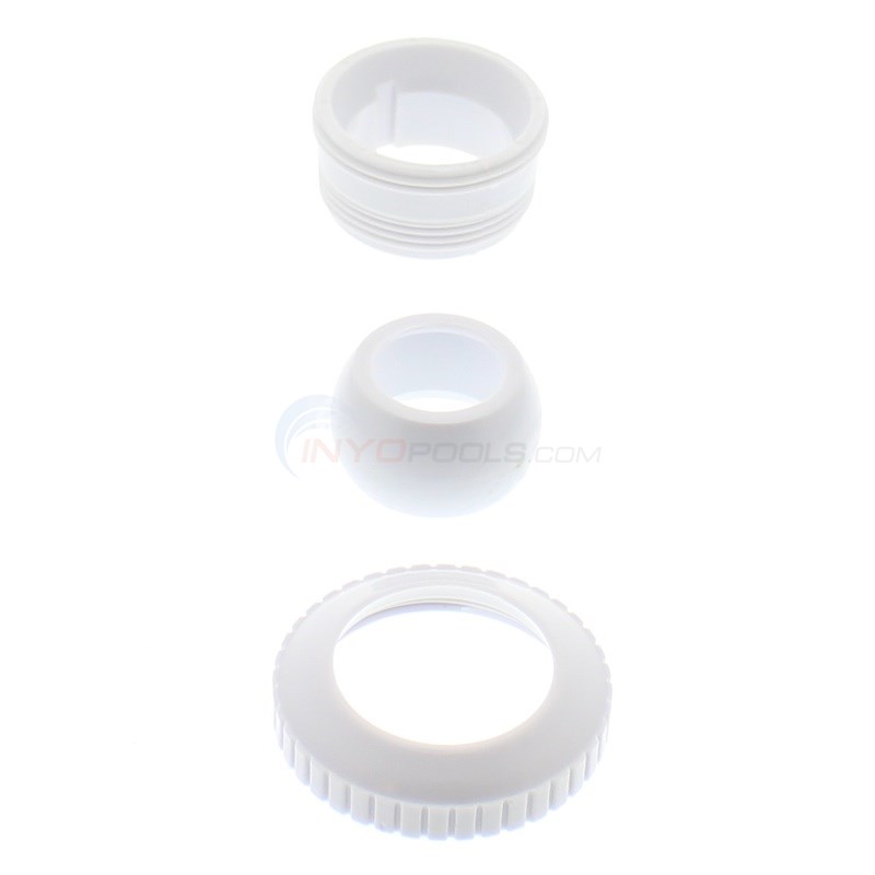 Wallfitting w/ 1" Opening - White (540028, 25552-400-000) - INYOPools.com