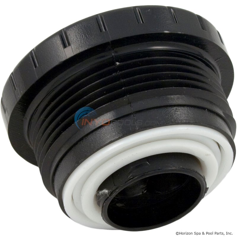 Rotating Eyeball Jet Assembly, 1-1/2" MPT, Black - 212-9171 - INYOPools.com