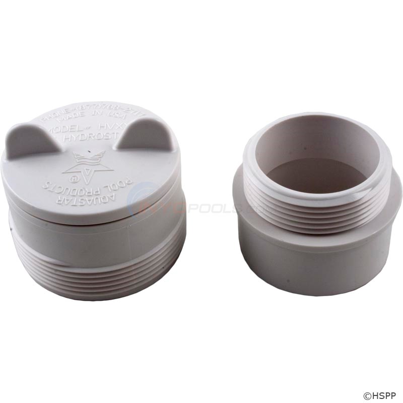 2" Hydrostatic Relief Valve, White (HV101) - INYOPools.com