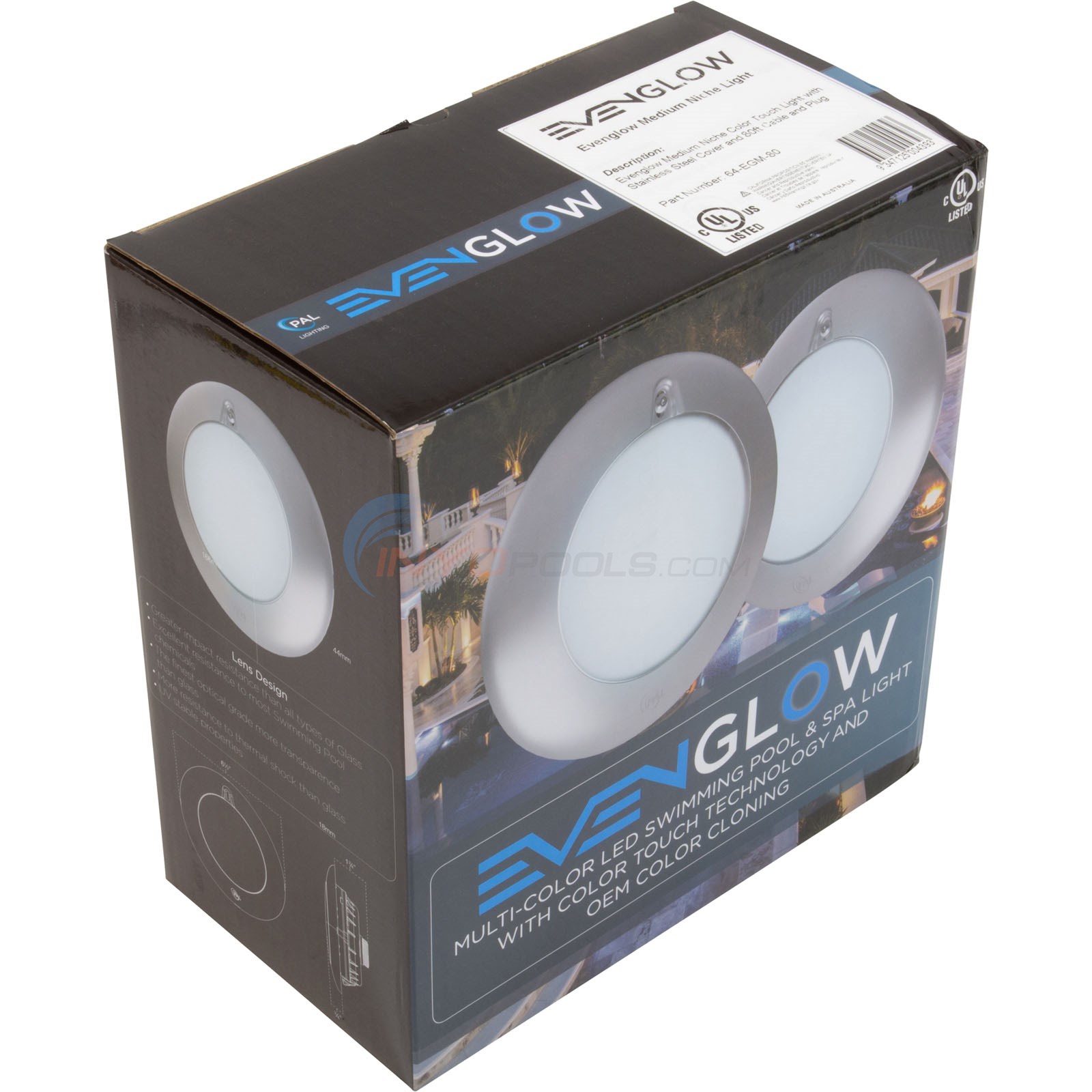 PAL EvenGlow Small Niche LED Light, RGB, 12v 80ft - 64-EGM-80 ...