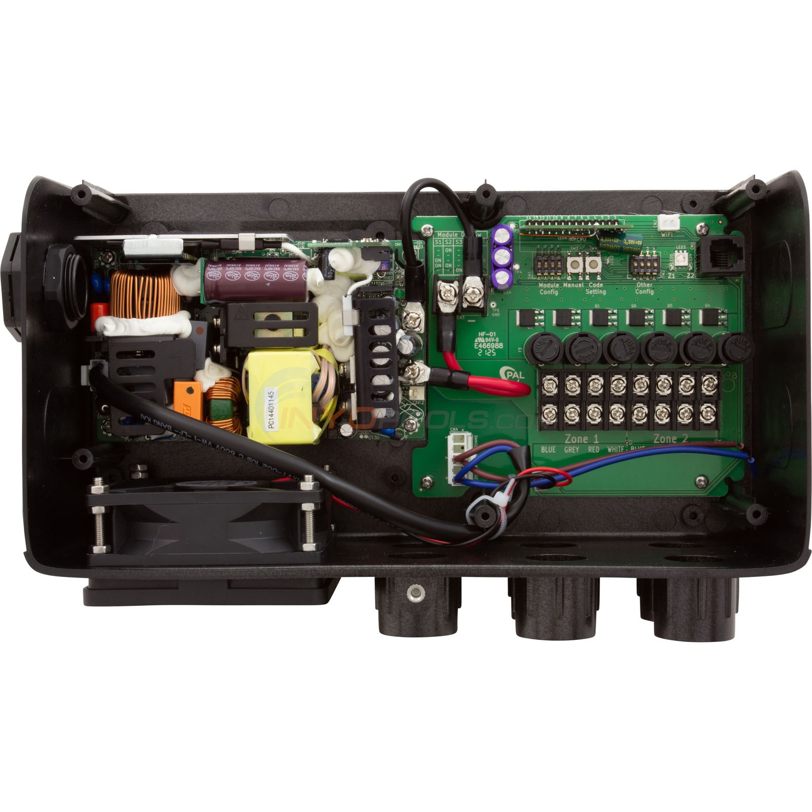 PAL Lighting Multi-Color Dual Zone Remote Control Transformer 24VDC ...