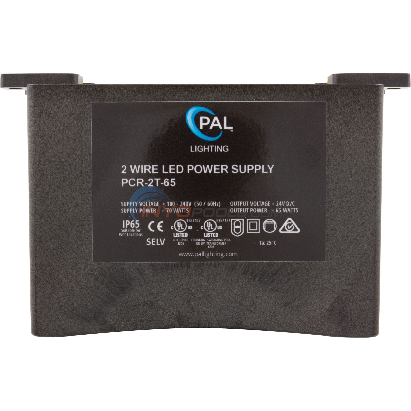 PAL Lighting PAL 65W Transformer, 24VDC - 64-PCR-2T-65 - INYOPools.com