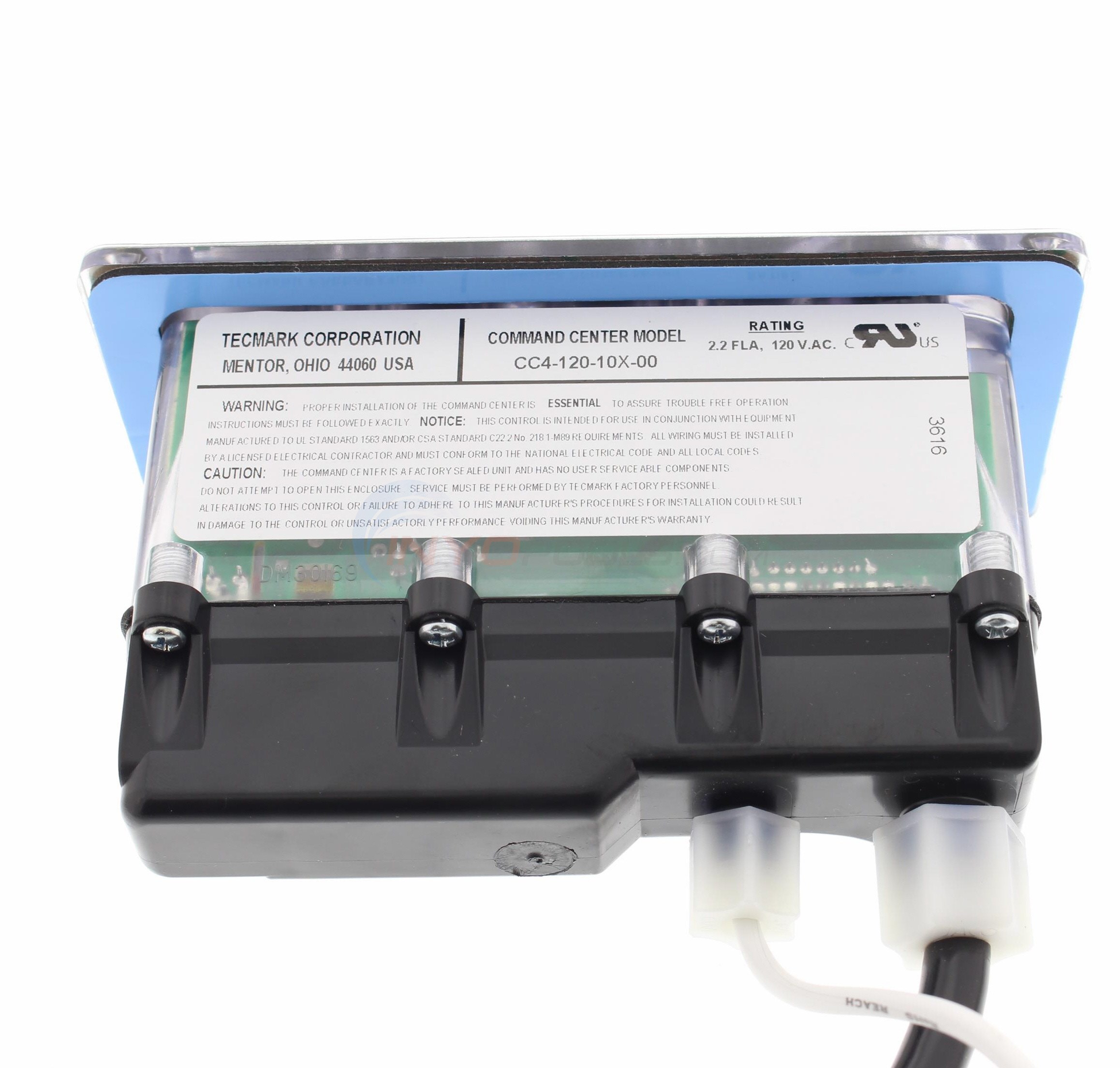 CC Command Center 4-Btn 120V W/Label - 58-319-1060 - INYOPools.com