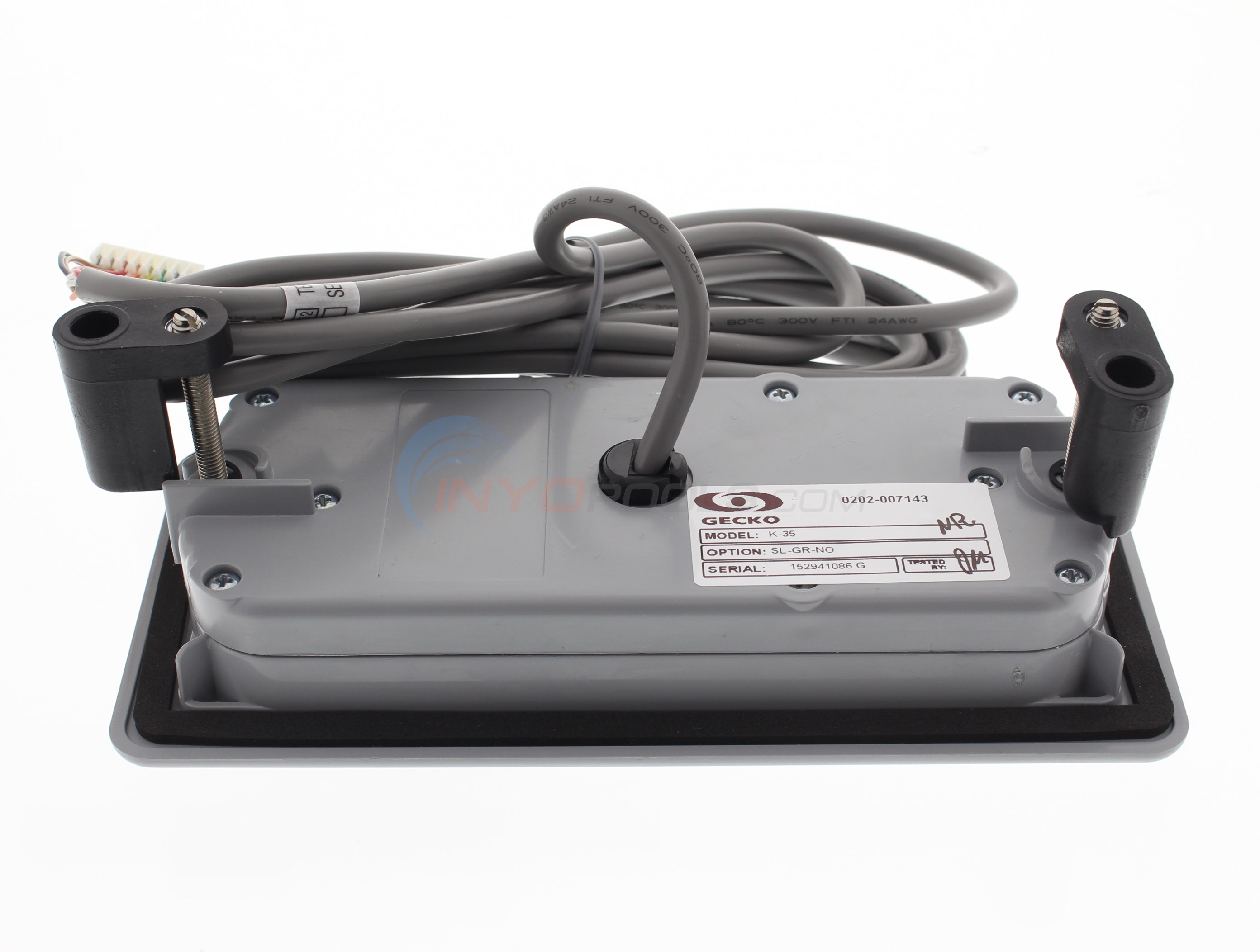 Panel,TSC-35/K-35,Lg Rec,6-Btn,3-Pmp or 2-Pmp+Blwr,SSPA/MSPA ...