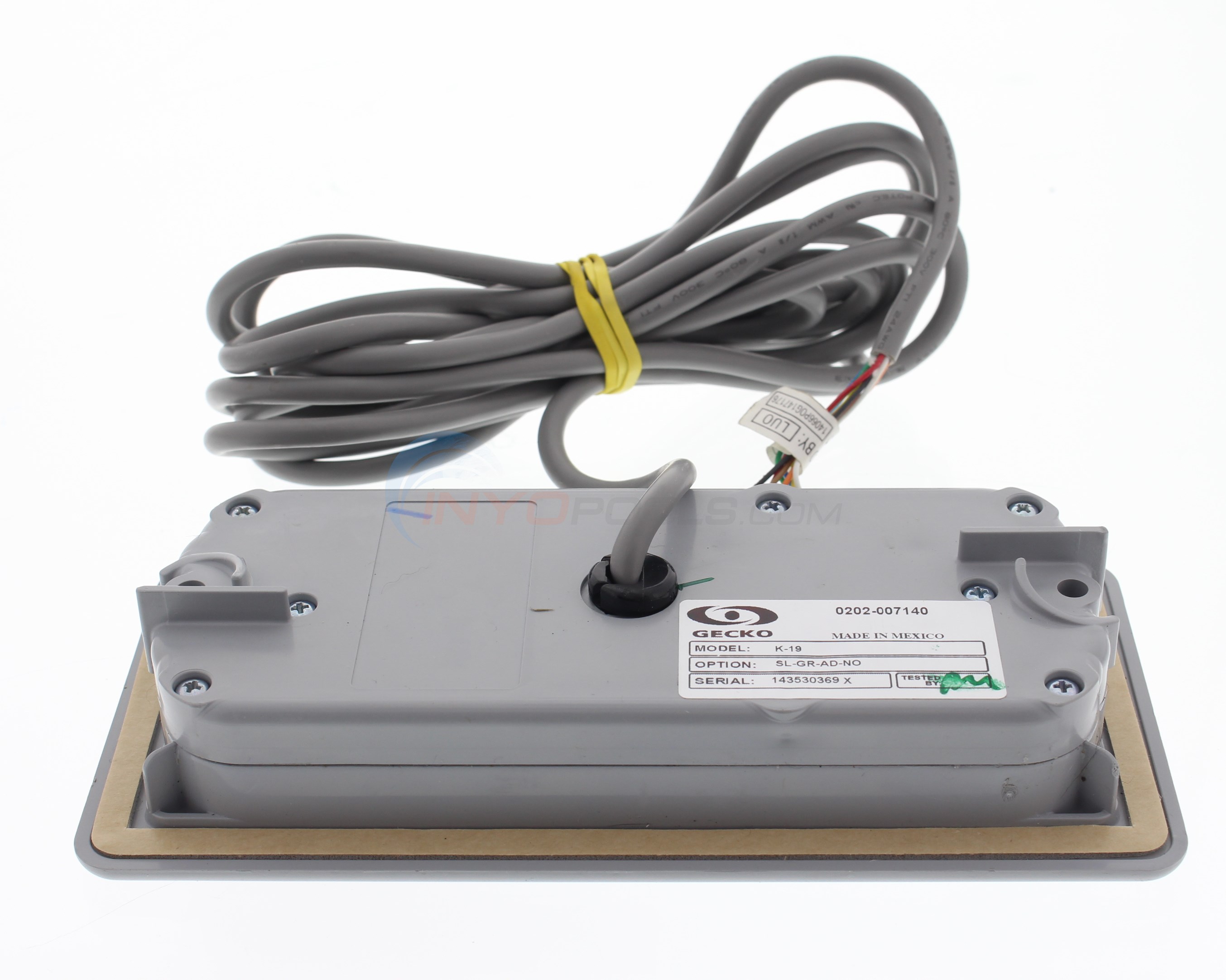 Panel,TSC-19,Lg Rec,4-Button,LED,2-Pump,SSPA-1,MP (BDLTSC19GE2 ...