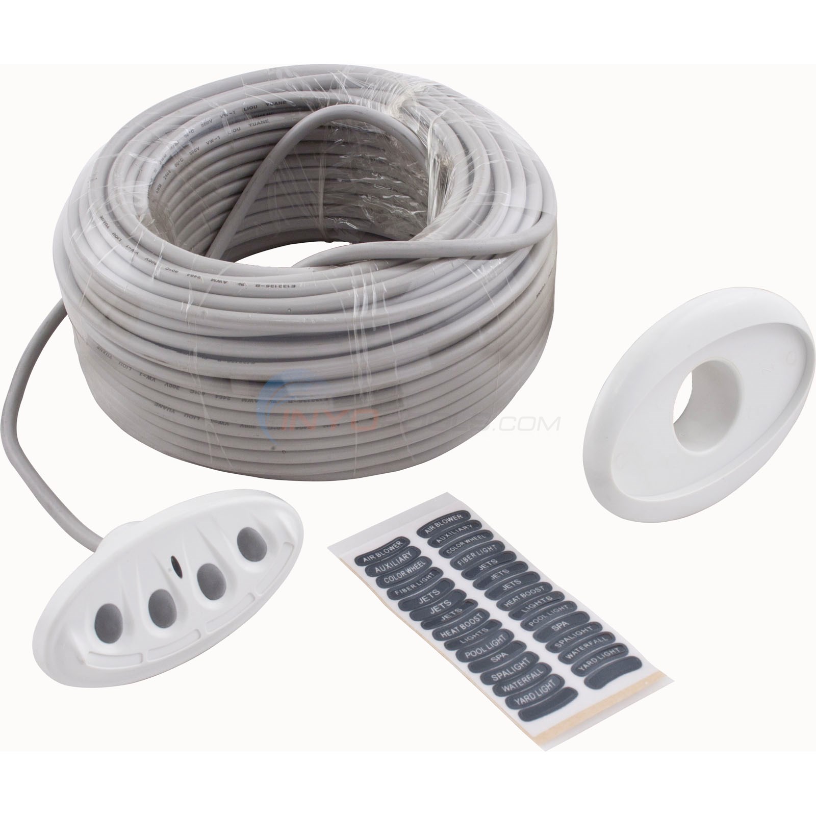 Pentair iS4 Spa-Side Remote - White - 100' - 521885 - INYOPools.com