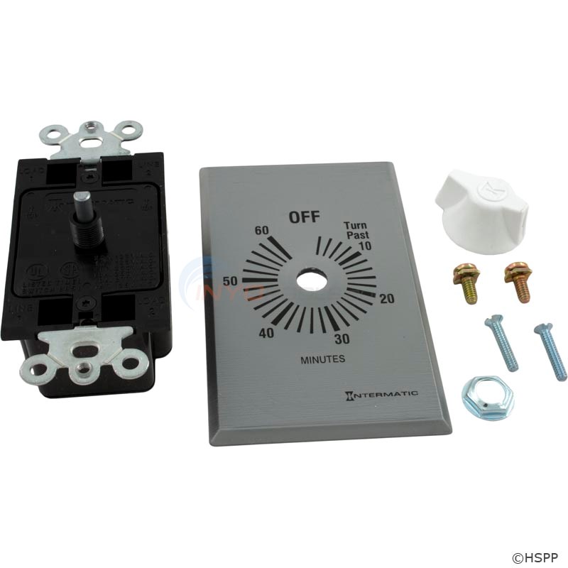 Intermatic Spring Wound Timer - 60 Min Spst (ff60mc) - INYOPools.com