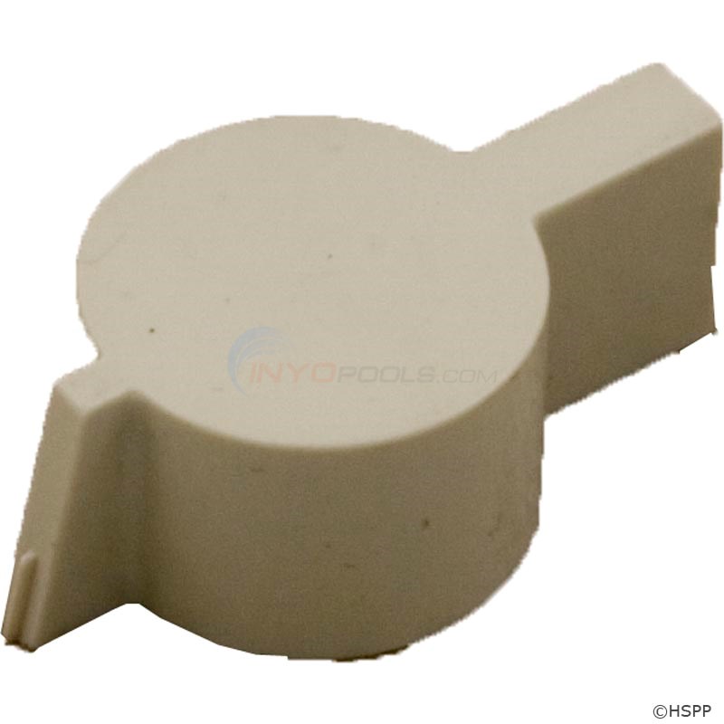 Knob, FF Series, White Split Shaft (146MT381) - INYOPools.com